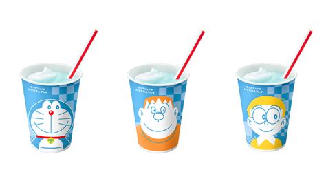 Mcdonalds Japan Is Releasing A Doraemon Milkshake With Ramune Flavour