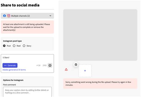 Unable To Upload An Image To Adobe Scheduler Adobe Community 14838946