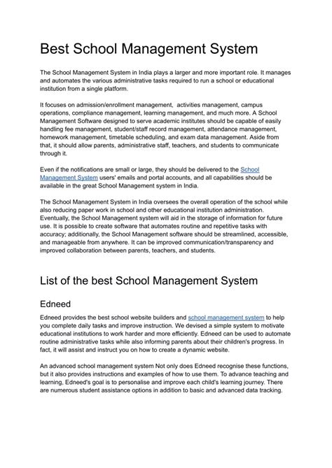 Ppt Best School Management System Powerpoint Presentation Free