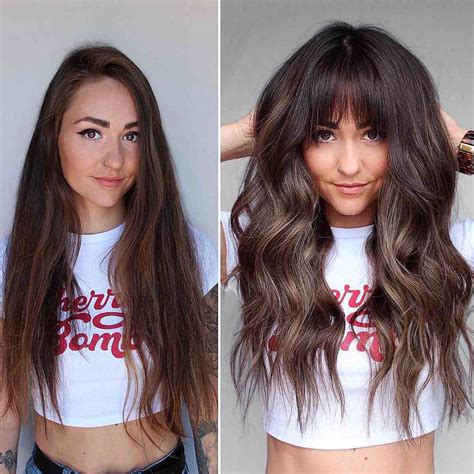 30 Trending Long Hair With Bangs Ideas Hymum