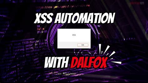 xss automation using dalfox hacklab101 bugbounty cybersecurity