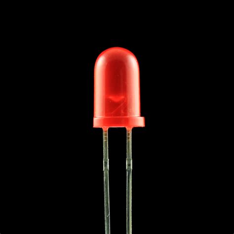 Led 5mm Red Pack Of 10 Artekit Labs