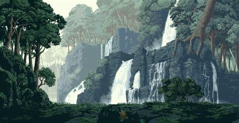 Thumb Image Forest Pixel Art  1736x894 Wallpaper