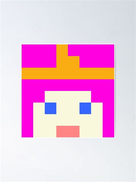 Pixel Princess Bubblegum Poster For Sale By Katotrofimova Redbubble