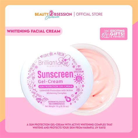 Brilliant Whitening Sunblock 10g Shopee Philippines