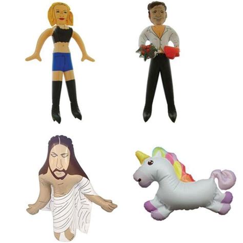 Inflatable Boobs Pillow Novelty Secret Santa Stag Do Bath Boob Travel