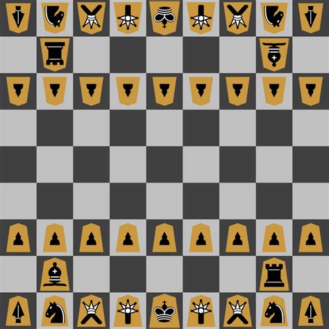 Westernized Shogi Set Chastity White Rose