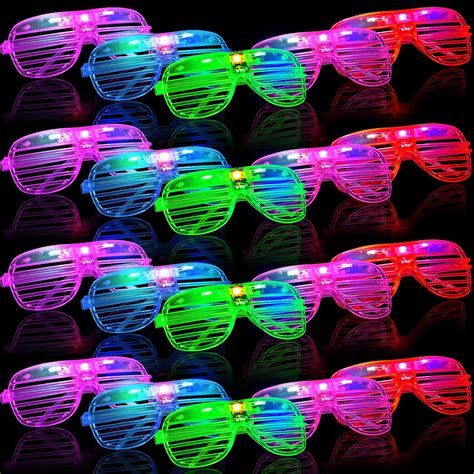 Olupp 84 Pcs Led Glasses 5 Colors 4th Of July Party