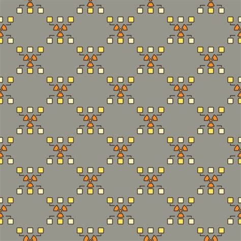 Radiation Nuclear Energy Colored Seamless Pattern Vector Image