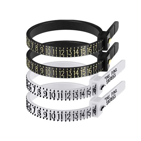 Ring Ruler Measurer Finger Coil Ring Sizing Tool U Grandado