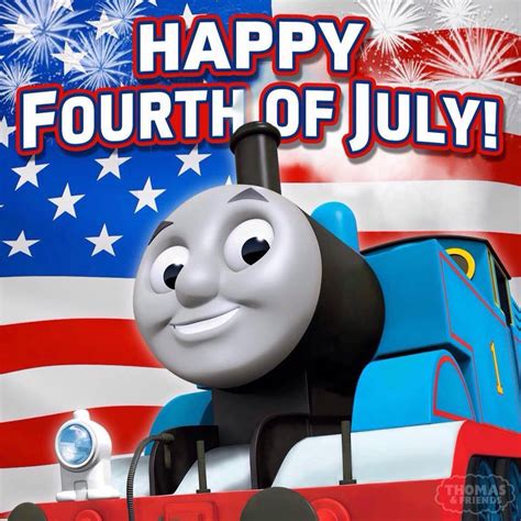 Thomas The Tank Engine On The Fourth Of July By Jev12345 On Deviantart