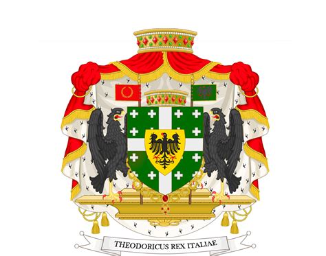 Ostrogoth Kingdom Greater Coat Of Arms By Elitalobastion On Deviantart