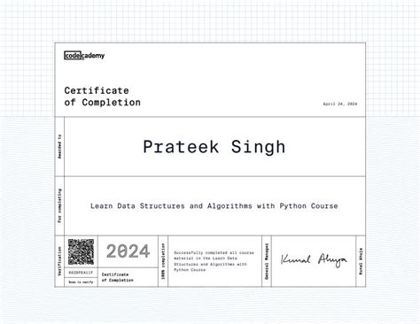 Prateek Singh On Linkedin Datastructures Codecademy Lifelonglearning