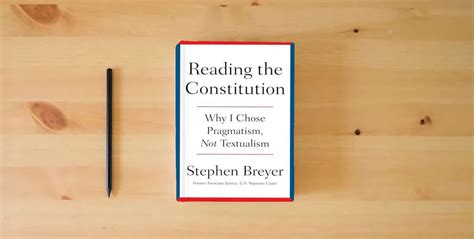 Book Reading The Constitution Why I Chose Pragmatism Not Textualism →