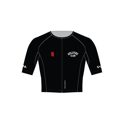 Custom Sleeved Tri Race Top Netflix Tri Team Stranger Things Hellfire