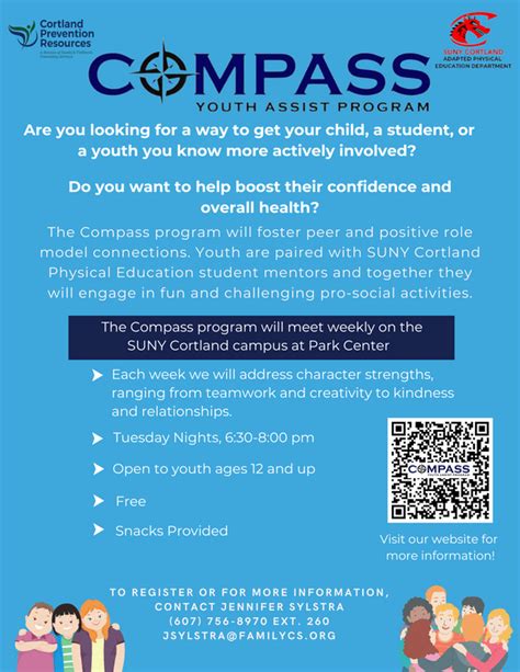 Compass Youth And Families Programs Cortland Prevention Resources