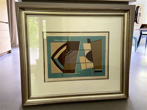 Alberto Magnelli Composition Geometrique Kopen Bied Vanaf 250
