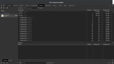 Memory Leak In Javascript From Shared Closures Javascript The