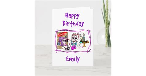 Happy Birthday Emily Card