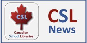 Canadian School Library Day Canadian School Libraries