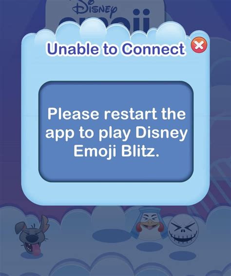 Is Anyone Else Having These Error Messages Rdisneyemojiblitz