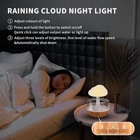 Cloud Oil Diffuser Cloud Night Light Essential Oil Diffuser