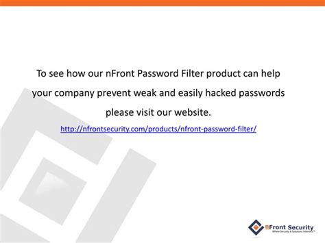 Best Practices For Password Creation Pptx