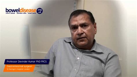 Prof Devinder Kumar Bowel Disease Uk Youtube