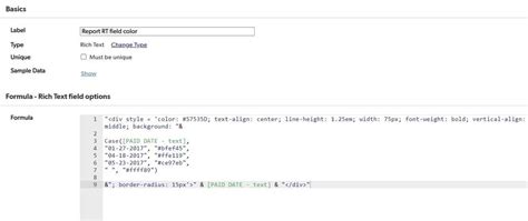 Highlight Blank Values In A Formula Field Help Qrew Discussions