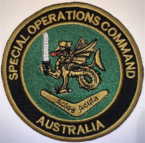 Soc Special Operations Command Australia Patch Decal Patch Co