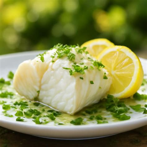 Poached Cod Light Tender And Flavorful
