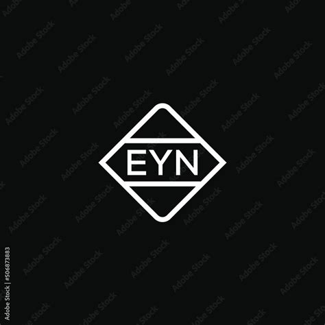 Eyn Letter Design For Logo And Iconeyn Monogram Logovector