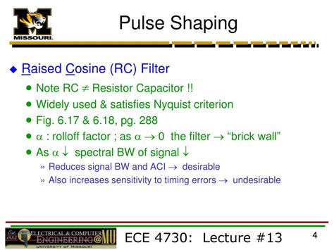 Ppt Pulse Shaping Powerpoint Presentation Free Download Id5124347