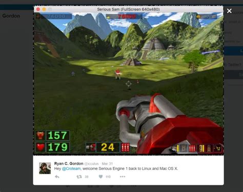Open Source Serious Engine 1 Now Running On Linux Phoronix