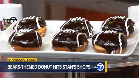 Stans Donuts Debuts Bears Themed Buttercream Bismark After Wild Card
