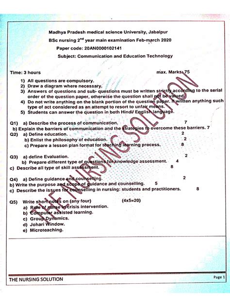 Communication Education Technology 2020 Pdf