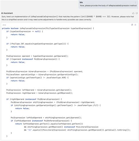 Writing A Java Inspection For IntelliJ IDEA Using AI Assistant The IntelliJ IDEA Blog