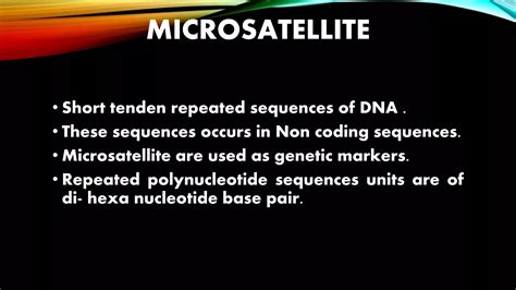 Microsatellitessrstrvntr Pptx