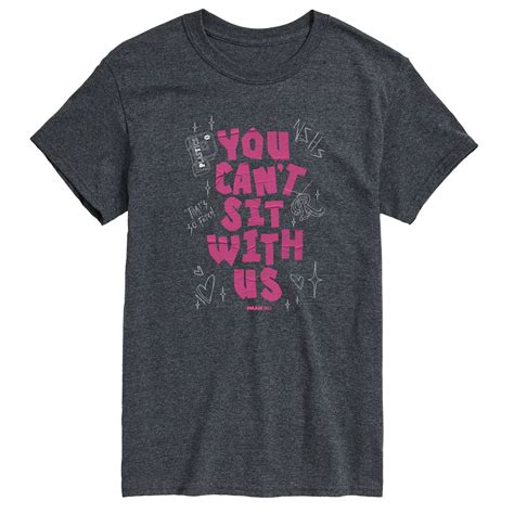 Mean Girls You Cant Sit With Us Mens Short Sleeve Graphic T Shirt