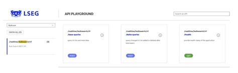 Bulk Real Time Rics Search Apis Devportal