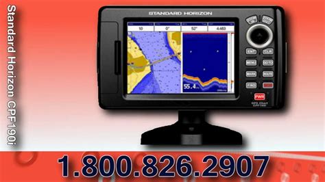 Standard Horizon Cpf190i Chartplotter Fishfinderan Overview Youtube