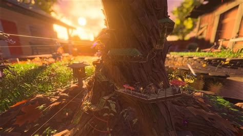 A Look At Our Oak Tree Base Just Build Above The Spiders R Groundedgame