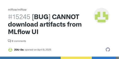 [bug] cannot download artifacts from mlflow ui · issue 15245 · mlflow mlflow · github
