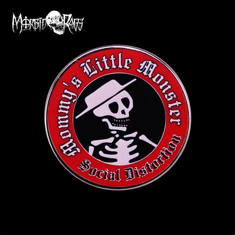 Social Distortion Logo Pin Subkultures