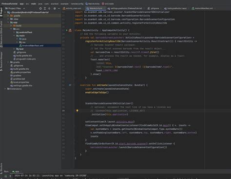 Update License Key With Firebase Remote Config Android Scanbot Sdk