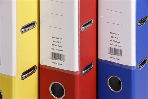 New Design Wide Spine Pp Lever Arch Files With Top Quality Lever Arch