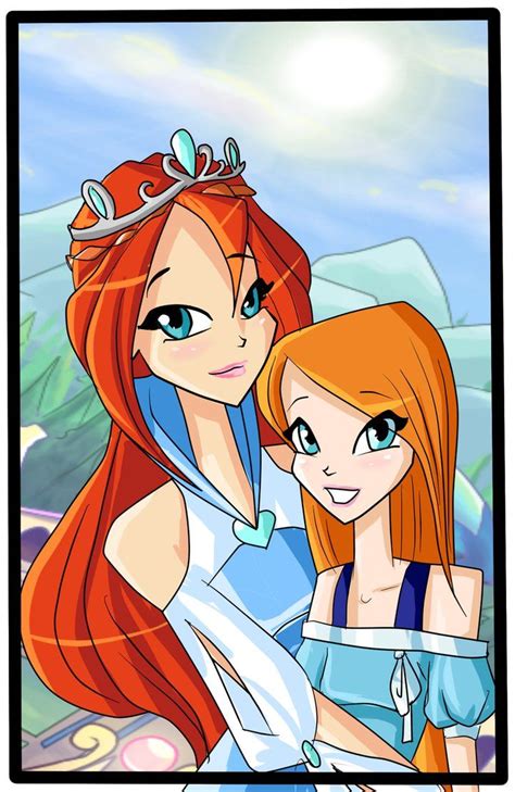 Bloom And Alice By Brokenamylee Winx Club Arte Anime De Fantasía Hadas