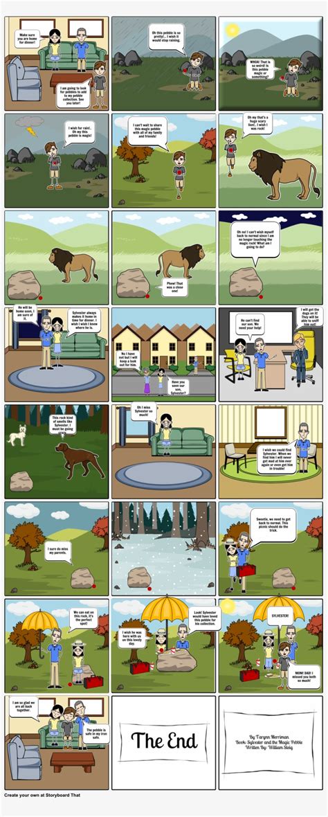 Sylvester And The Magic Pebble 1164x2821 Png Download Pngkit