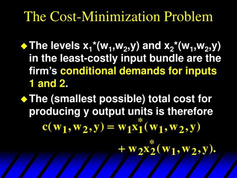 Ppt Cost Minimization Powerpoint Presentation Free Download Id4937403