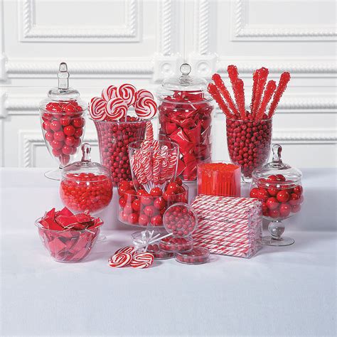 Christmas Candy Buffet Table